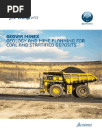 Minex Software | PDF | Coal Mining | Mining