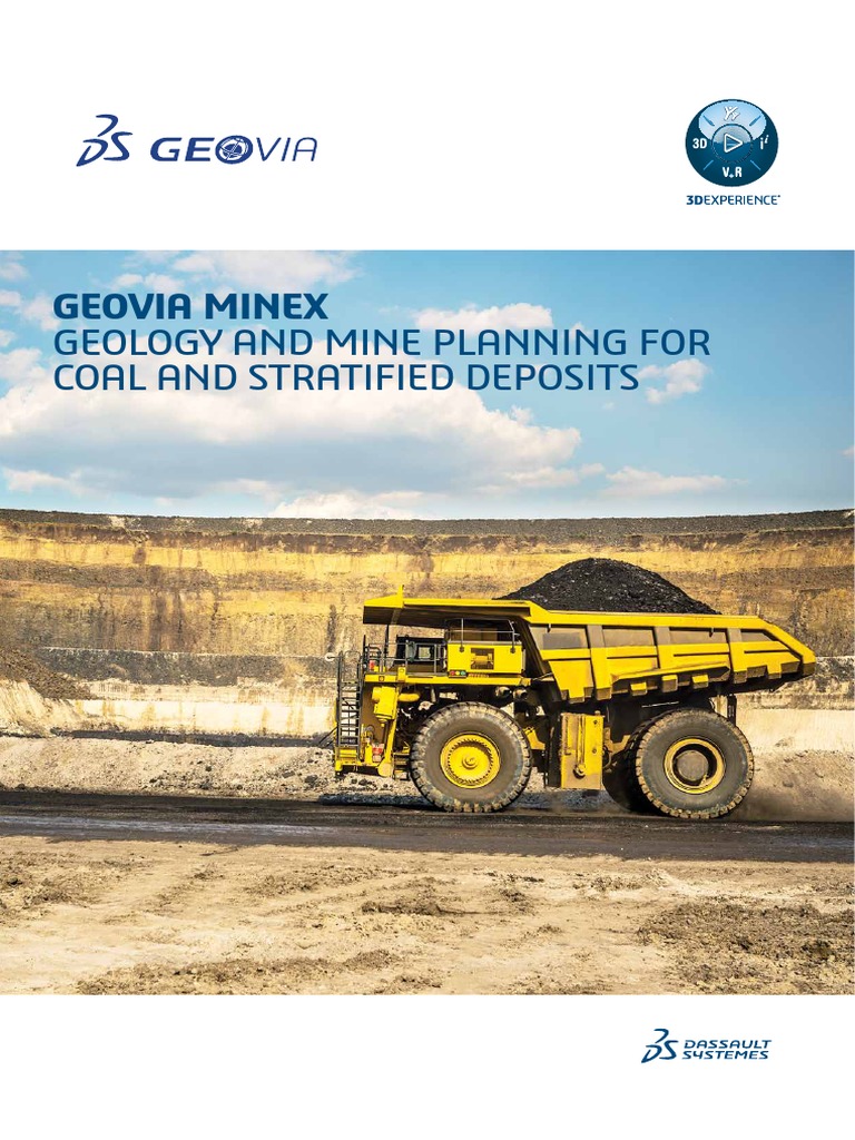3DS GEOVIA Minex - Brochure | PDF | Coal Mining | Mining