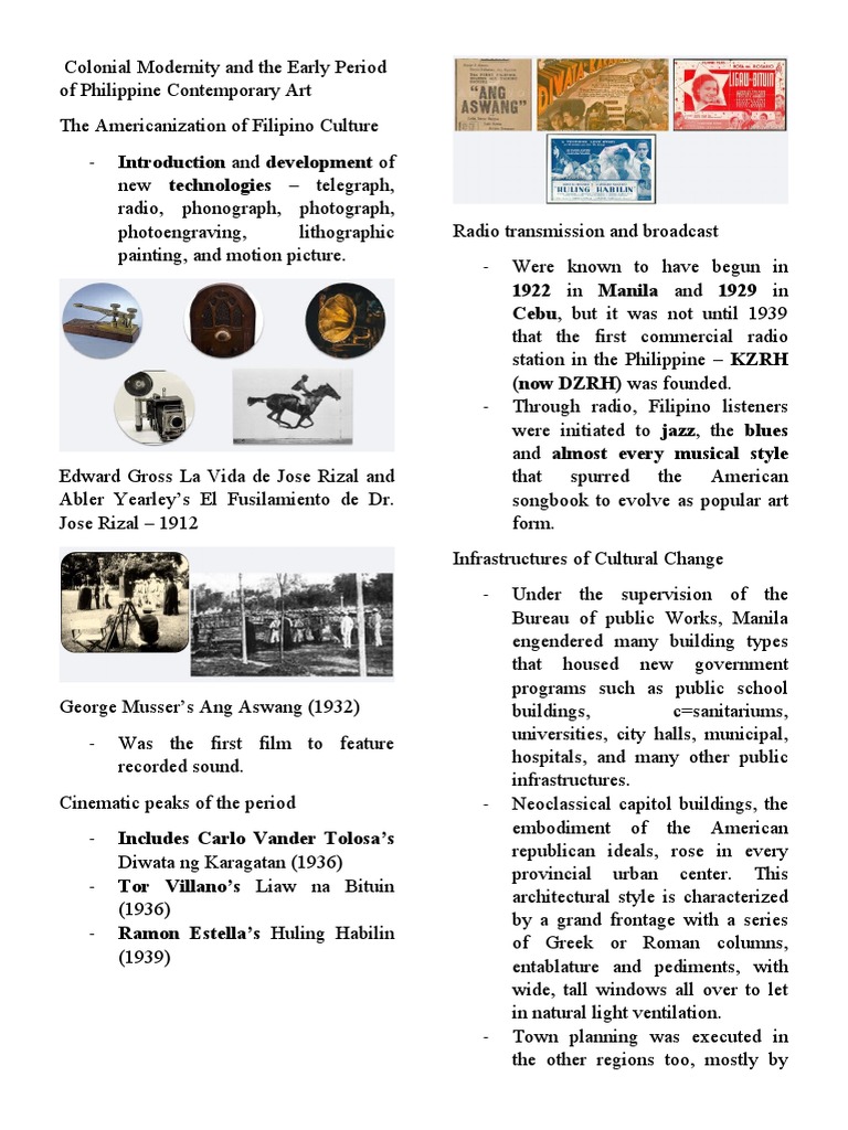 Colonial Modernity and The Early Period of Philippine Contemporary Art ...
