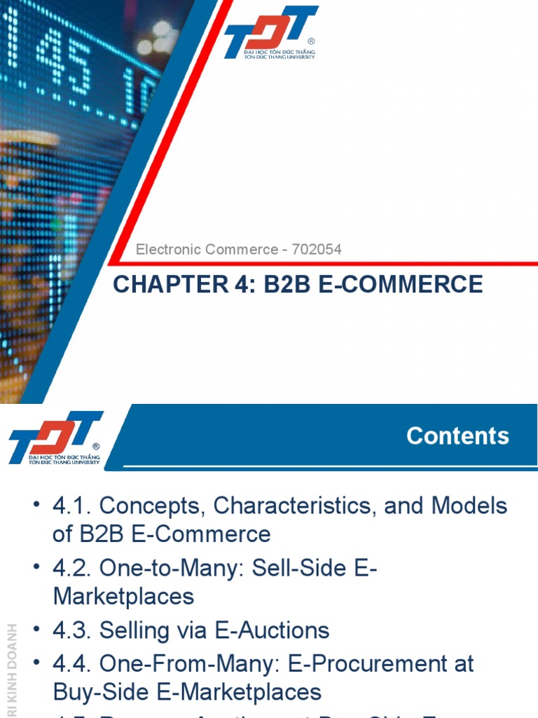 Chapter04 B2B E-Commerce | PDF
