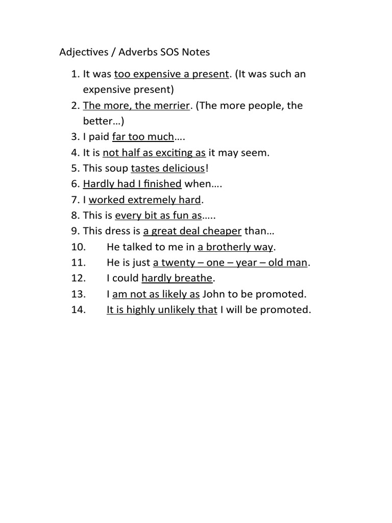 Adjectives | PDF | Poetry