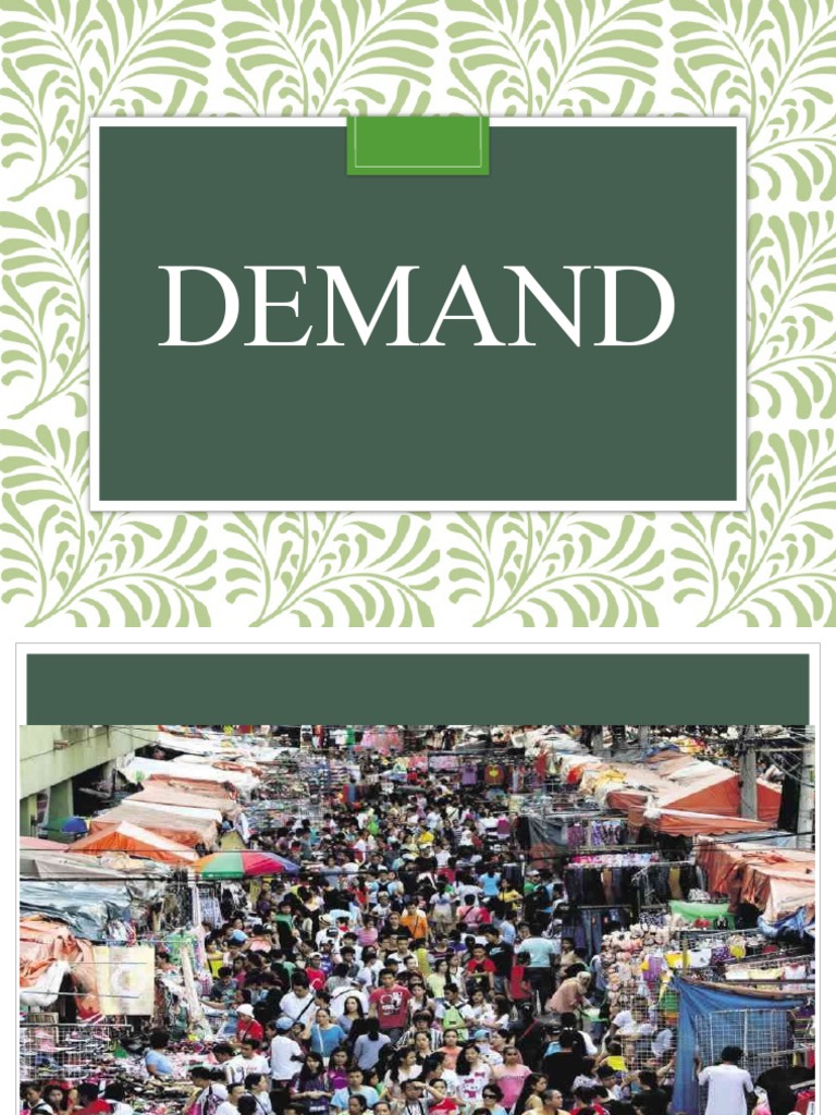 DEMAND - AP9, Q2, Week 1-2 | PDF