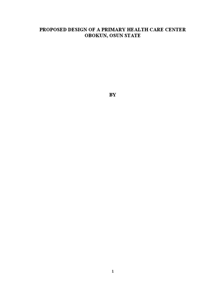 Healthcare Center | PDF