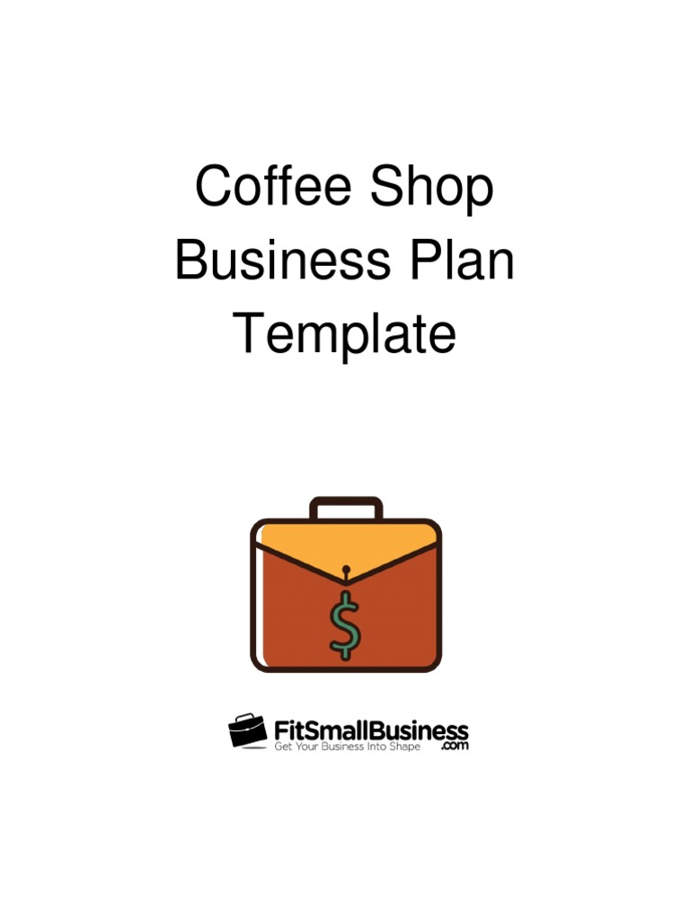 PDF Coffee Shop Business Plan Template | Download Free PDF | Retail ...