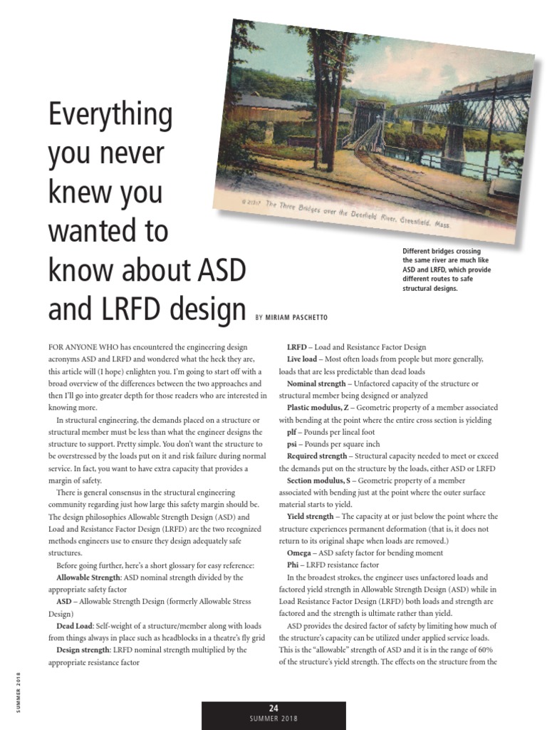 Asd VS LRFD | PDF