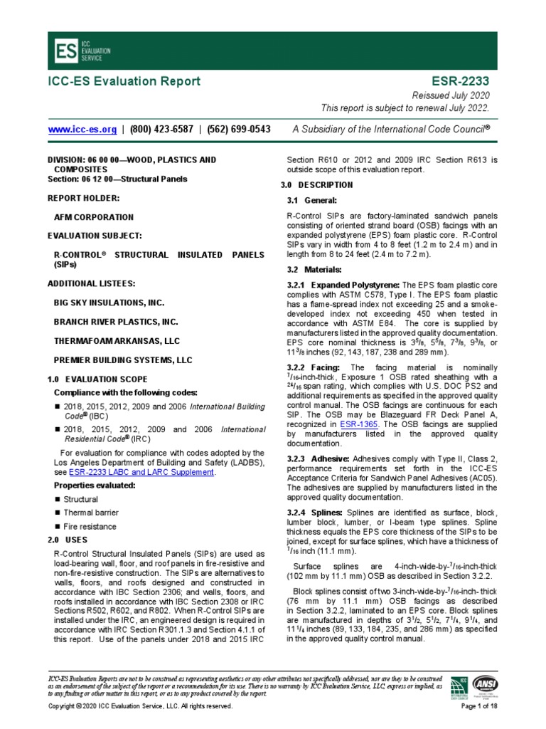 R Control SIP ESR 2233 | PDF | Technology & Engineering