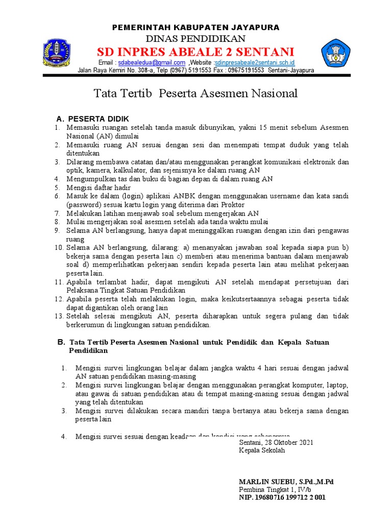 Tatib Peserta Anbk | PDF