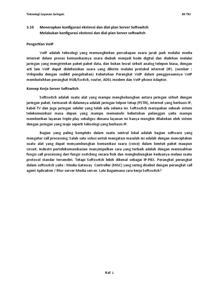 Modul 1 TLJ-XII | PDF