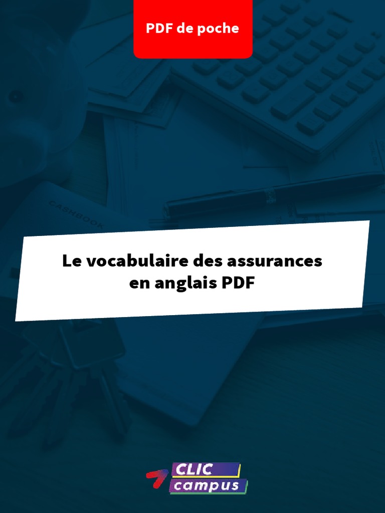 Vocabulaire Anglais des Assurances PDF | PDF | Welfare | Insurance