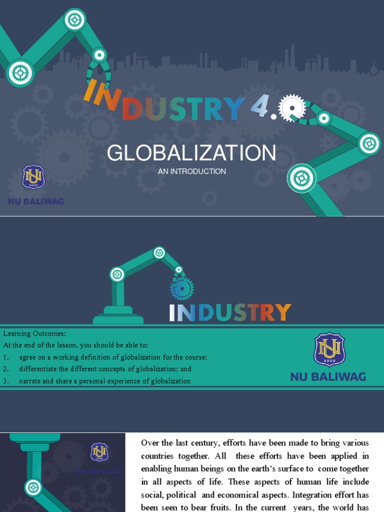 Module 1.2 Globalization | PDF | Globalization | Economies