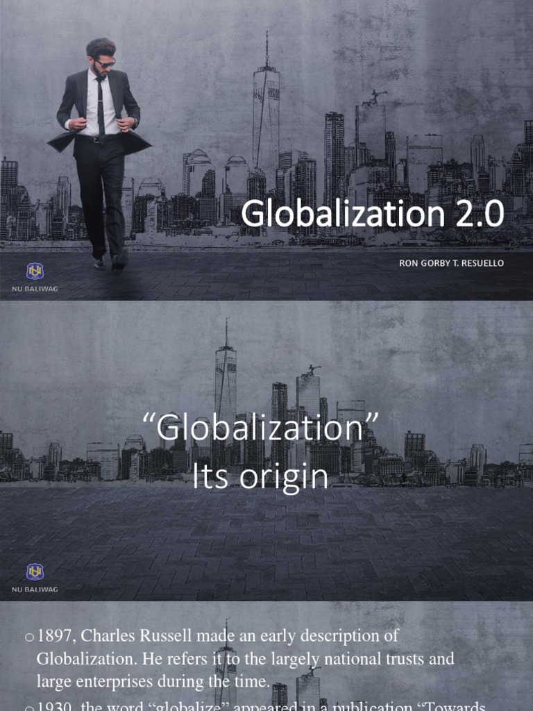Module 1.4 Globalization 2.0 | PDF | Globalization | Economies