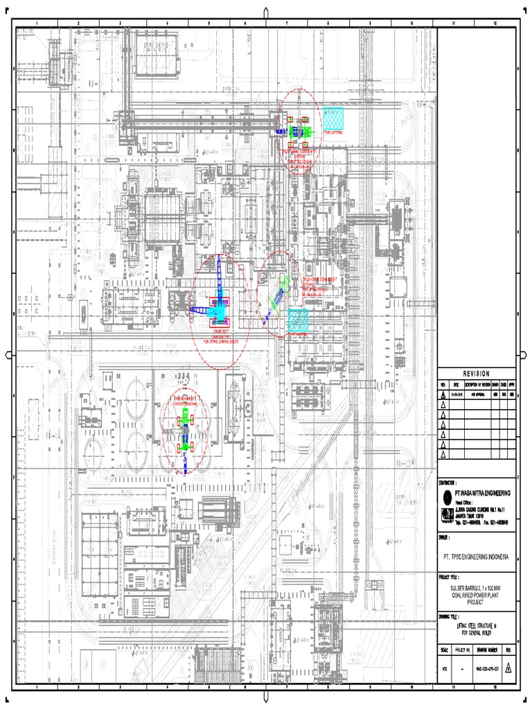 Lifting Plant Boiler Steel Structure | PDF