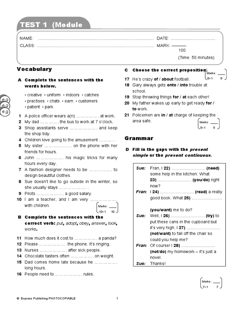 Spark 2 Int Test 1 | PDF