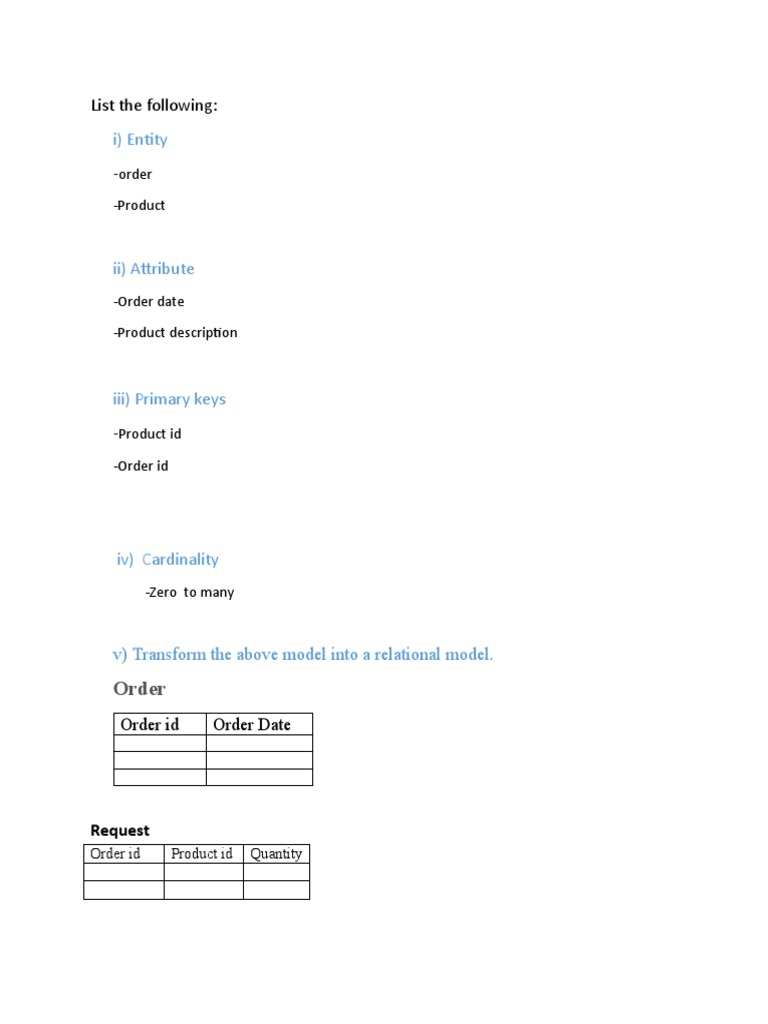 Entity Relationship Model | PDF | Computers