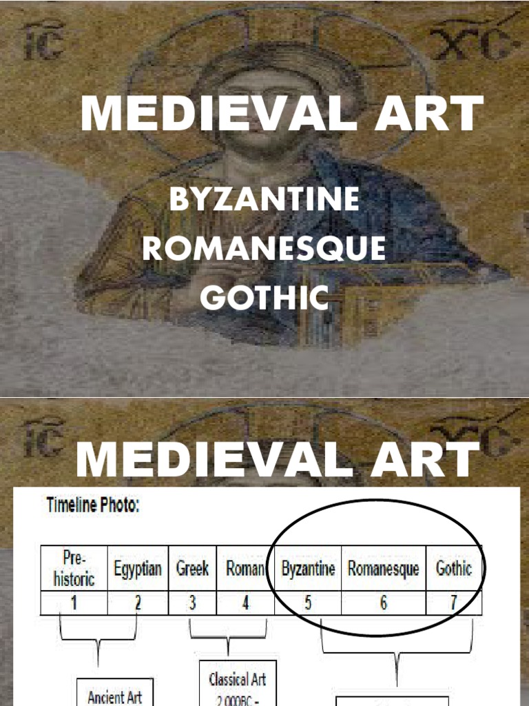 Guide to Medieval Art Styles | PDF | Sculpture | Medieval Art