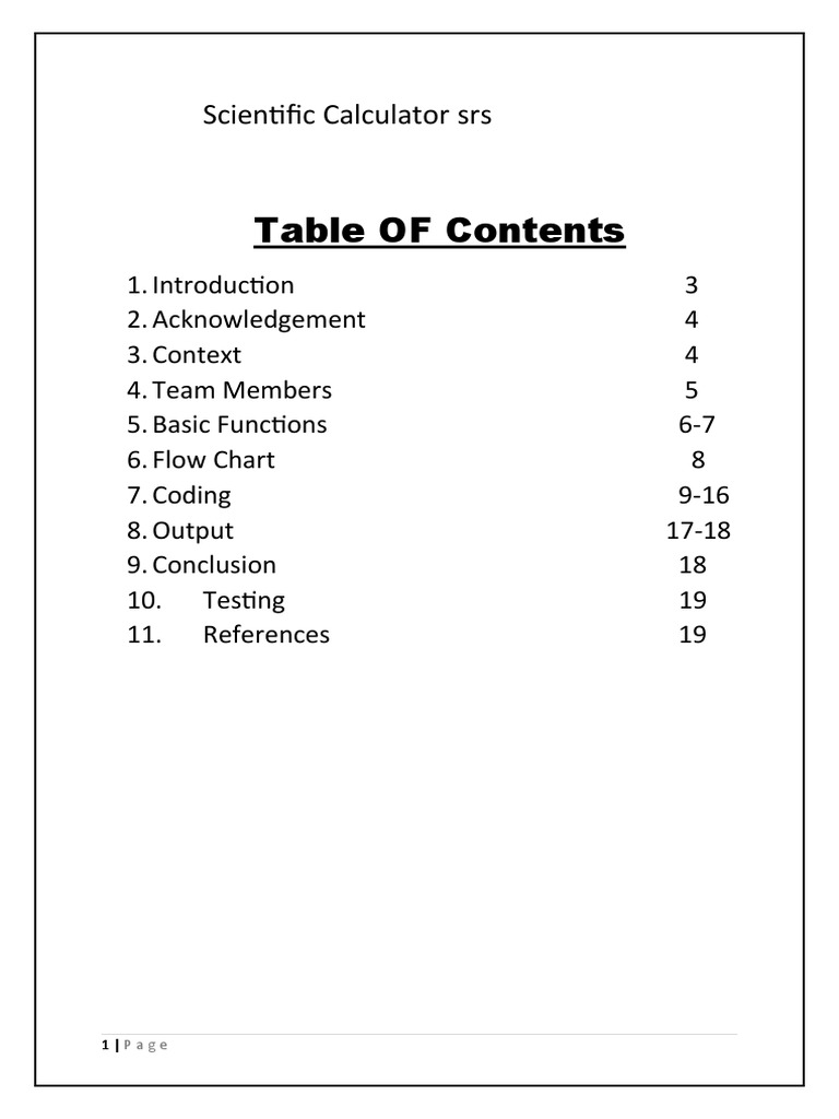 Report On Scientific Calculator | PDF | Logarithm | Exponentiation