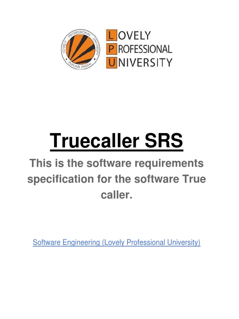 Truecallerr | Download Free PDF | Graphical User Interfaces | Databases