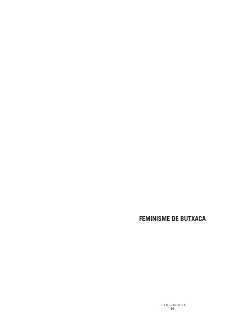 4021feminisme de Butxaca Olid Cap. 1 | PDF