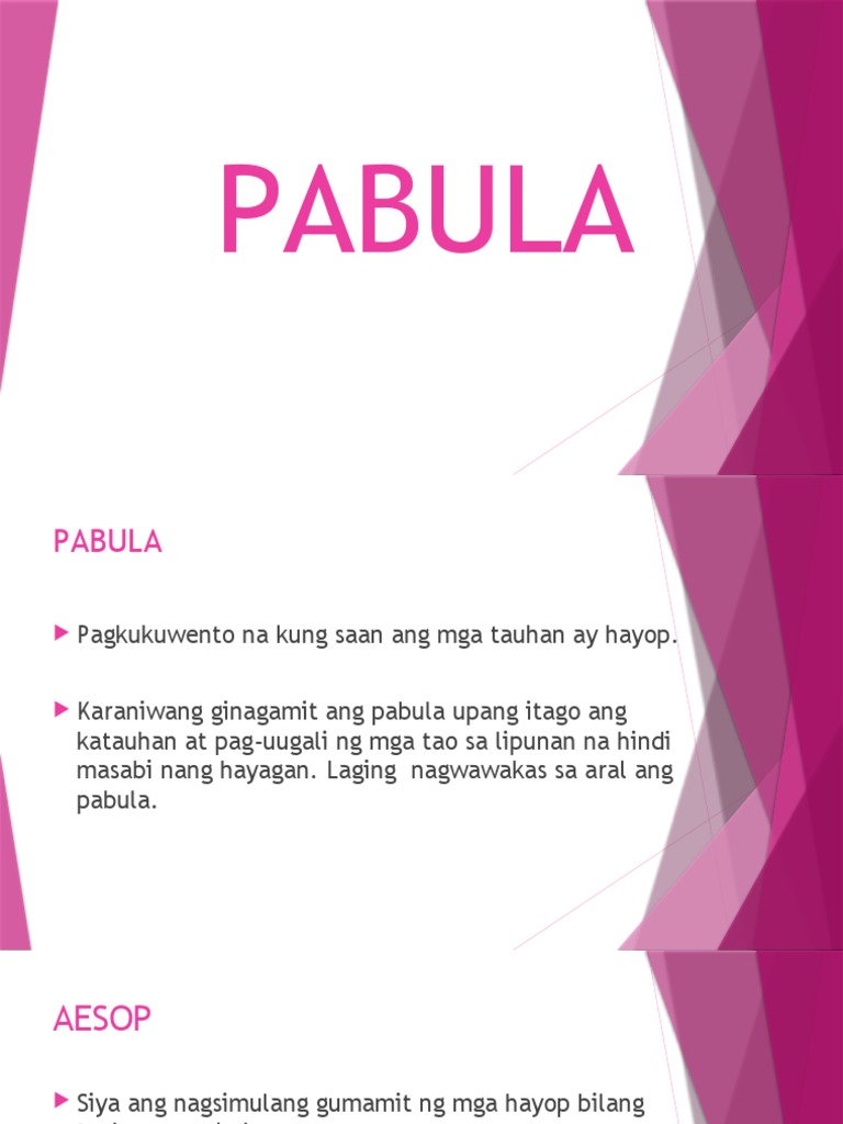 PABULA | PDF