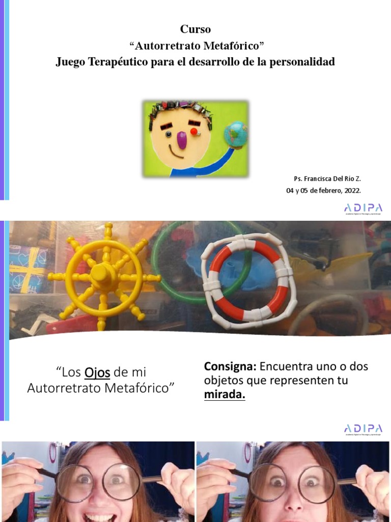 Autorretrato Metafórico en Terapia | PDF | Metáfora | Cognición