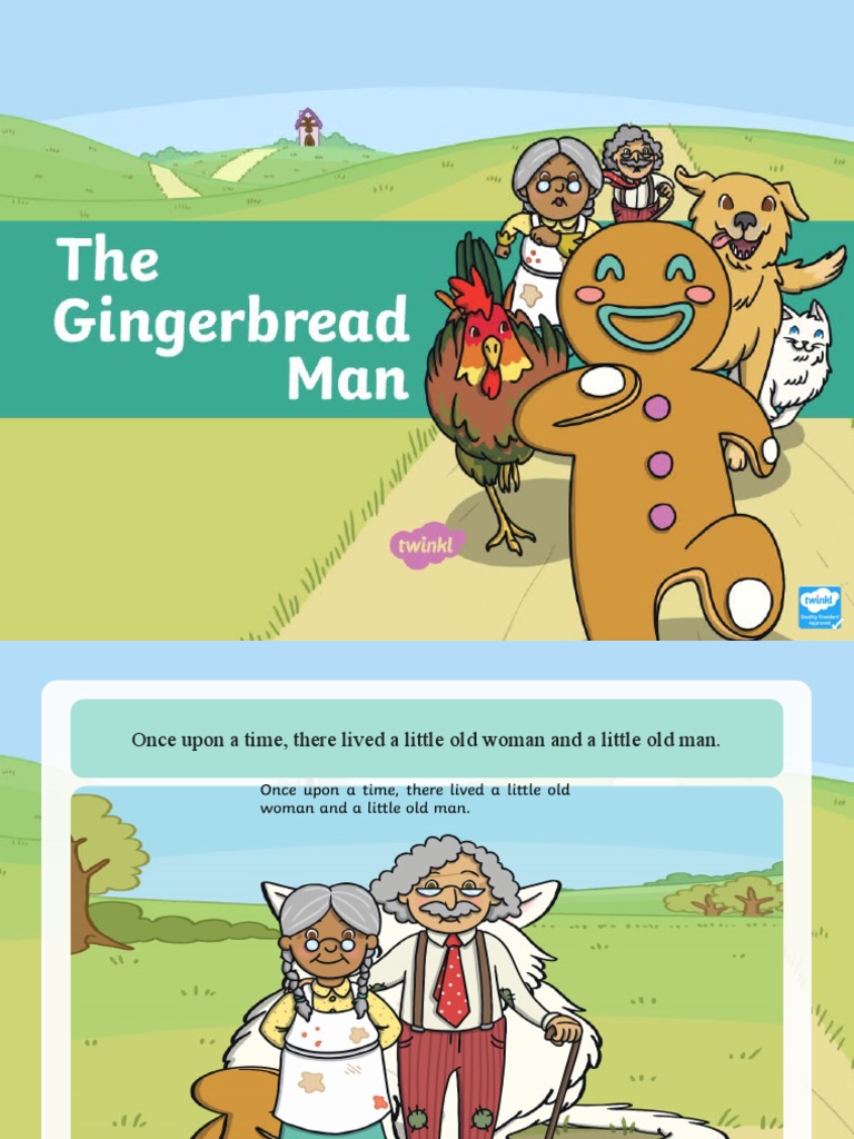 The Gingerbread Man Story Powerpoint | PDF | Ginger