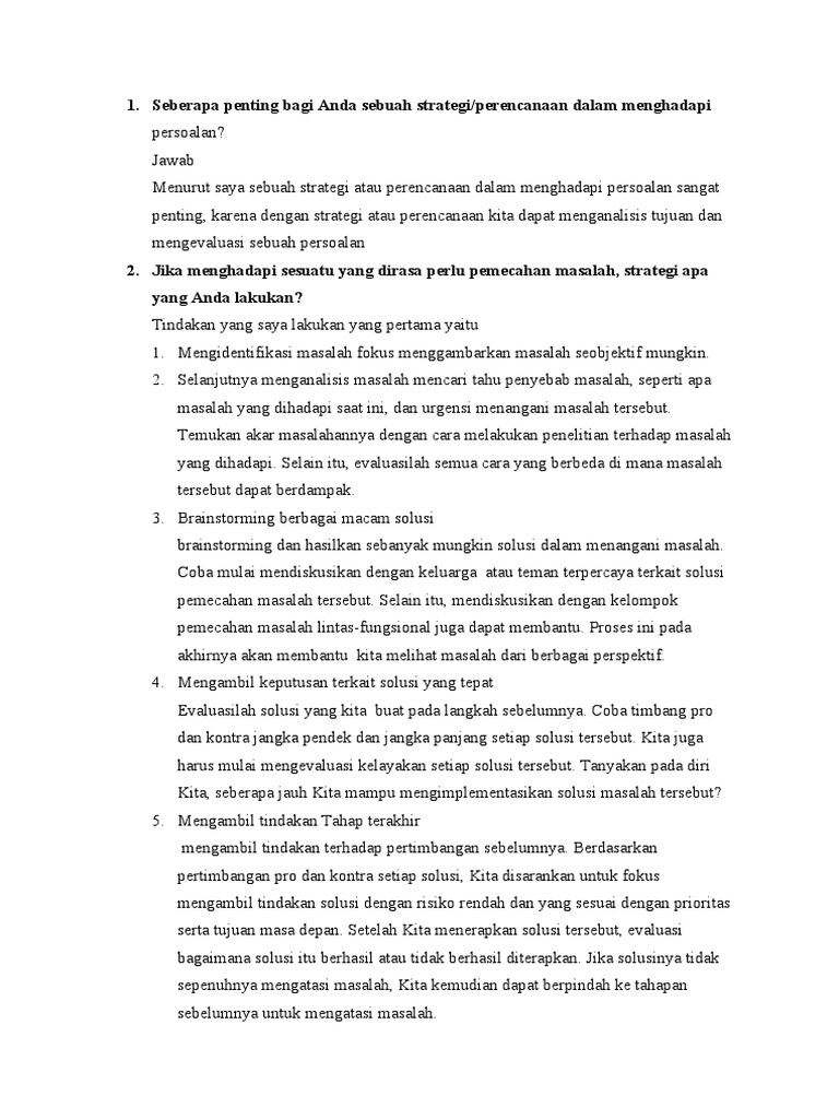 Topik 3 Mulai Dari Diri | PDF