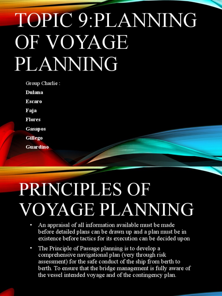 Voyage Planning: Stages and Guidelines | PDF | Navigation