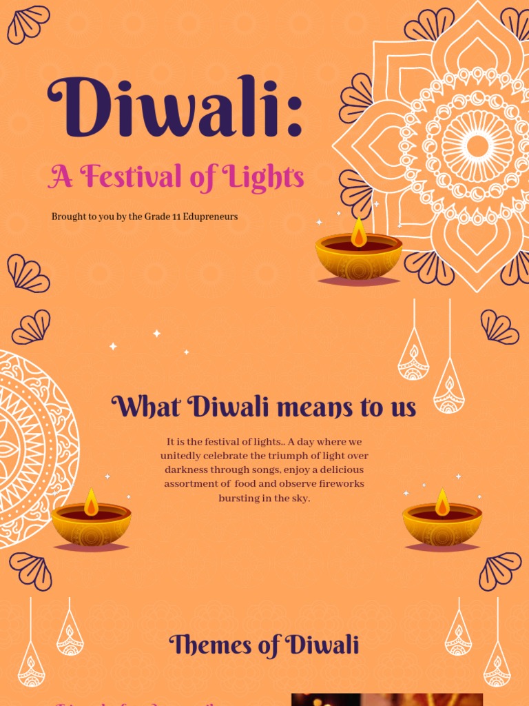 Diwali: Celebrating Light and Kindness | PDF