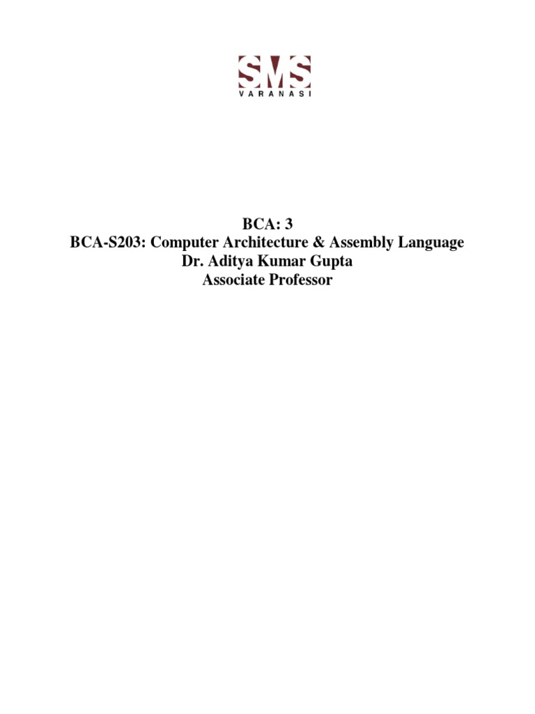 Lecture 18 - RICS and CISC Properties | Download Free PDF | Central Processing Unit | Parallel ...