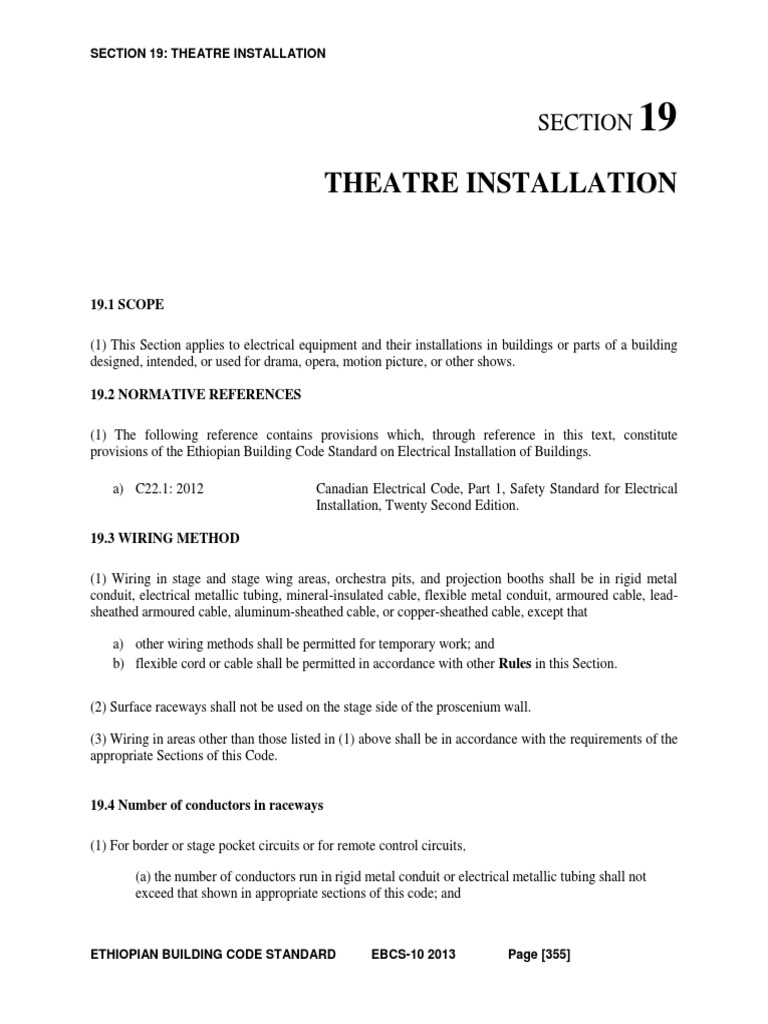Theater Installation | Download Free PDF | Electrical Wiring | Ac Power ...