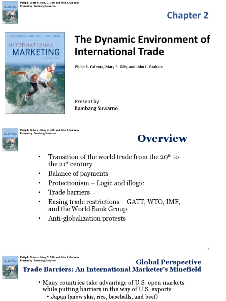 Chpter 2 - The Dynamic Environment of International Trade | PDF