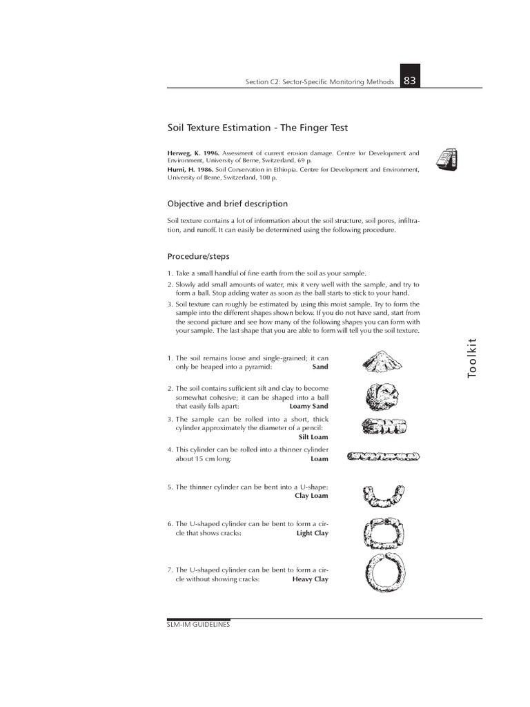 Soil Feel Method | PDF