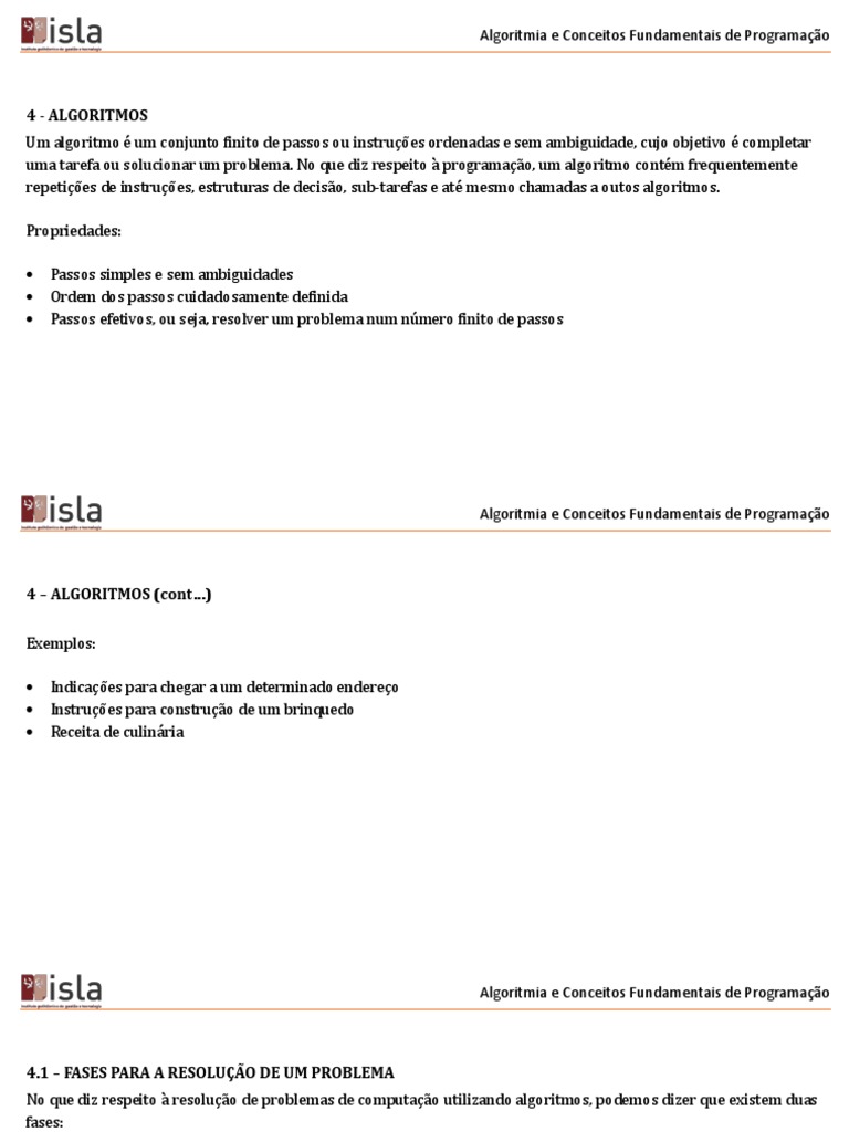 Algoritmos Download Grátis Pdf Algoritmos Programação De Computadores