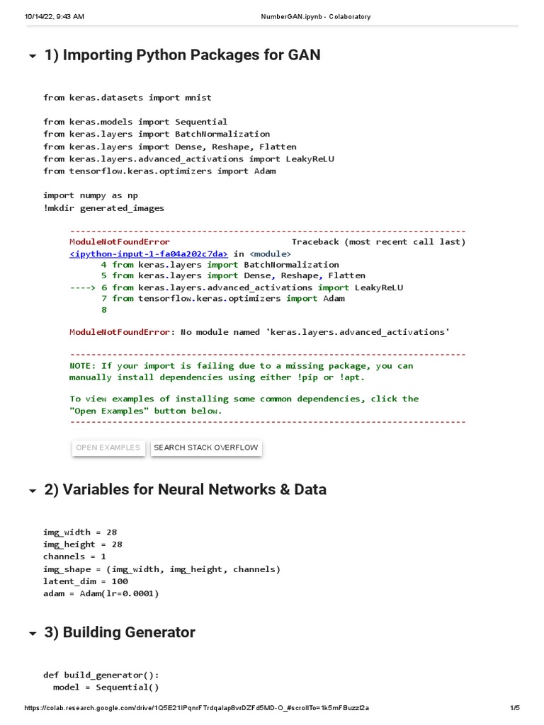 GAN Tutorial for Python Developers | PDF | Computational Neuroscience | Cybernetics