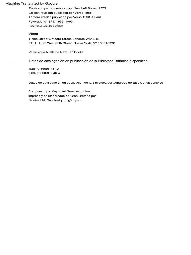 Feyerabend, Paul - Against Method | PDF | Teoría | Método científico