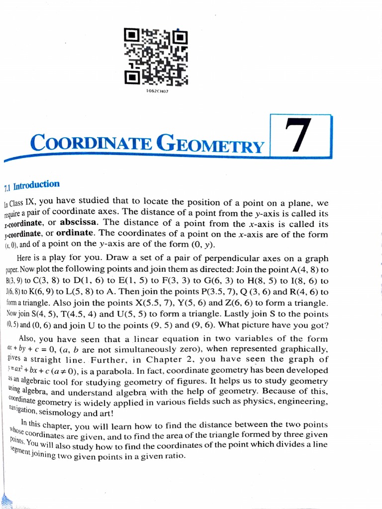 Coordinate Geometry | PDF