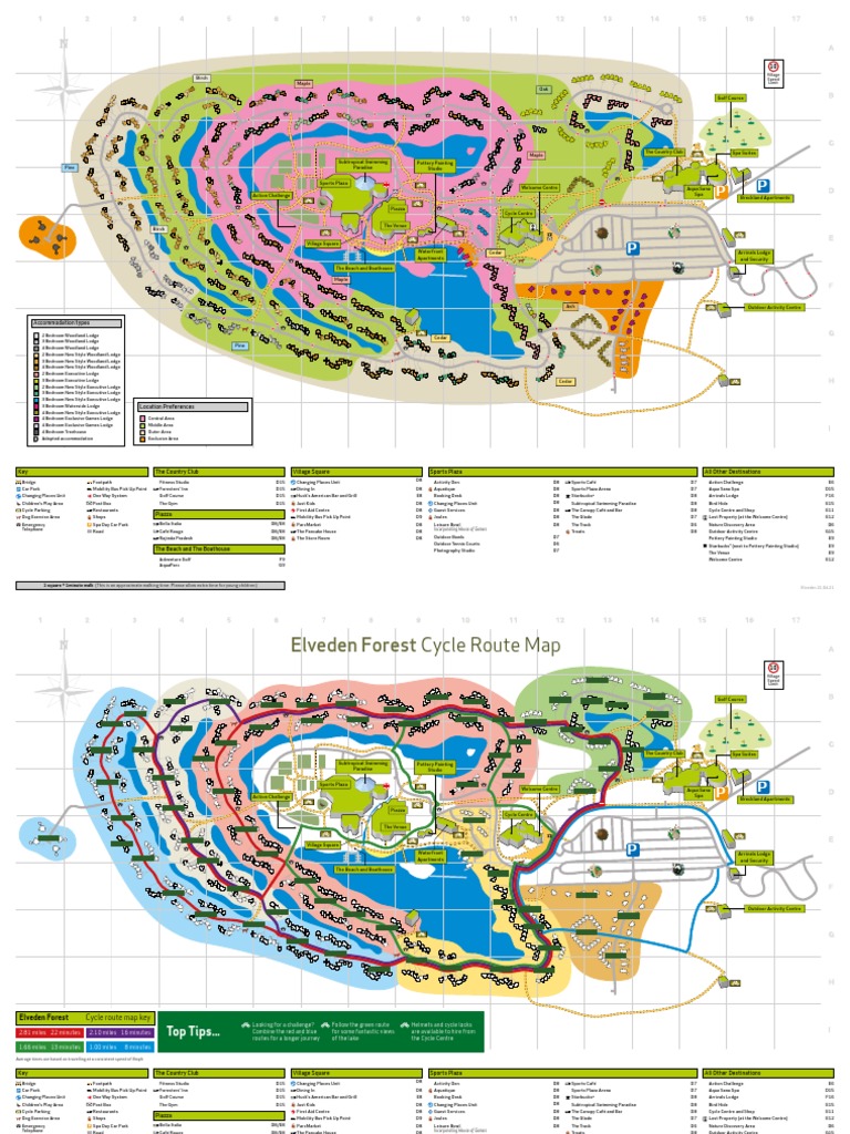 Elveden Forest Village Map | PDF