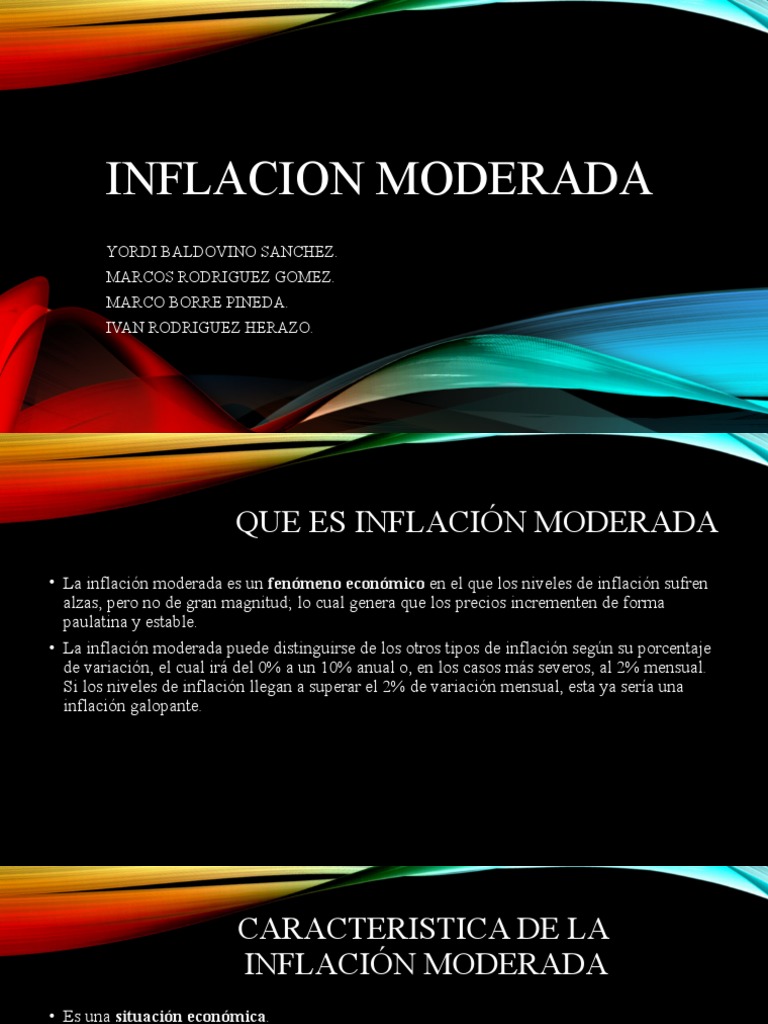 Inflacion Moderada | PDF | Costo de la vida | Inflación