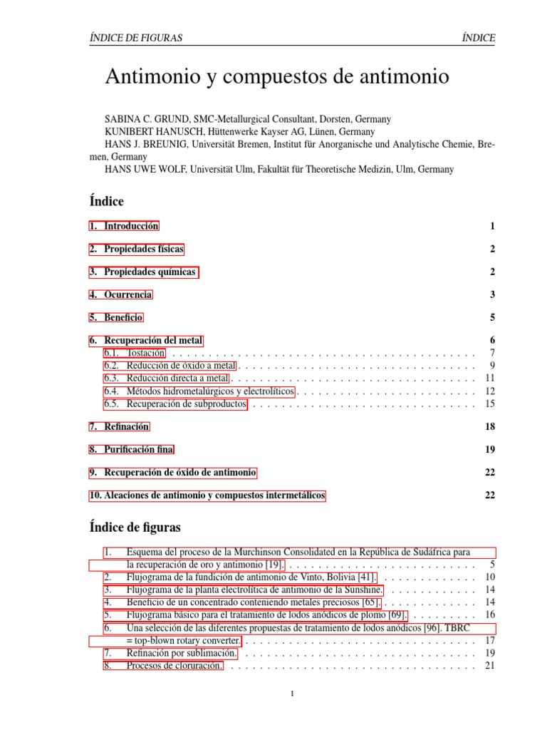 Antimonio Ullmann | PDF
