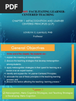 Module in Facilitating Learner Centered Teaching | PDF | Metacognition | Motivation