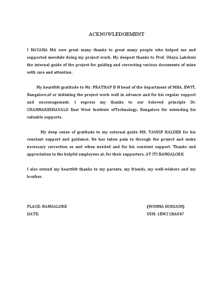 Munna Project Without 1ST Two Pages | PDF