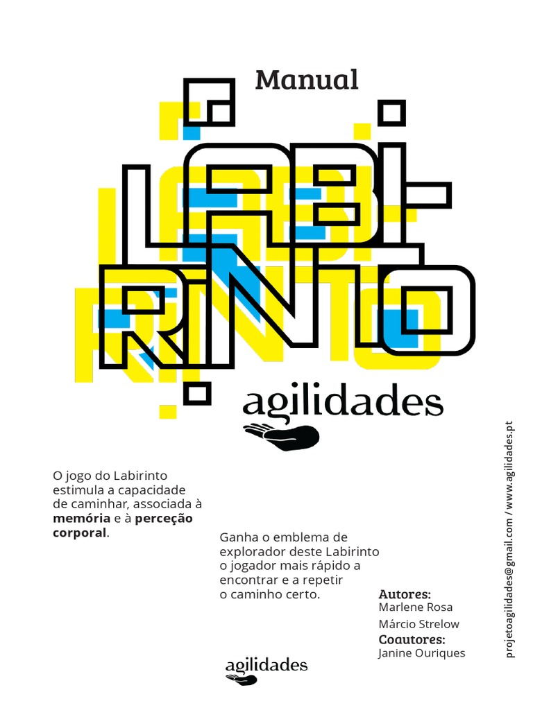 Manual Jogo Do Labirinto | PDF | Labirinto