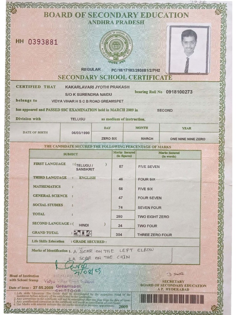10th Mark List PDF | PDF