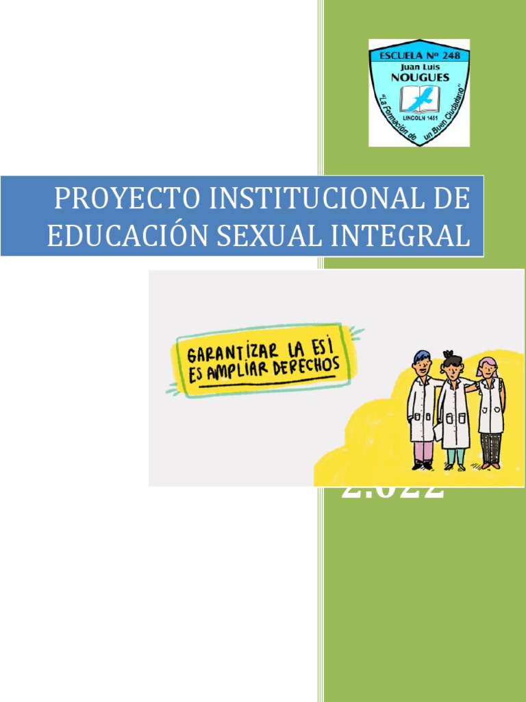 Proyecto Esi | PDF | Educación sexual