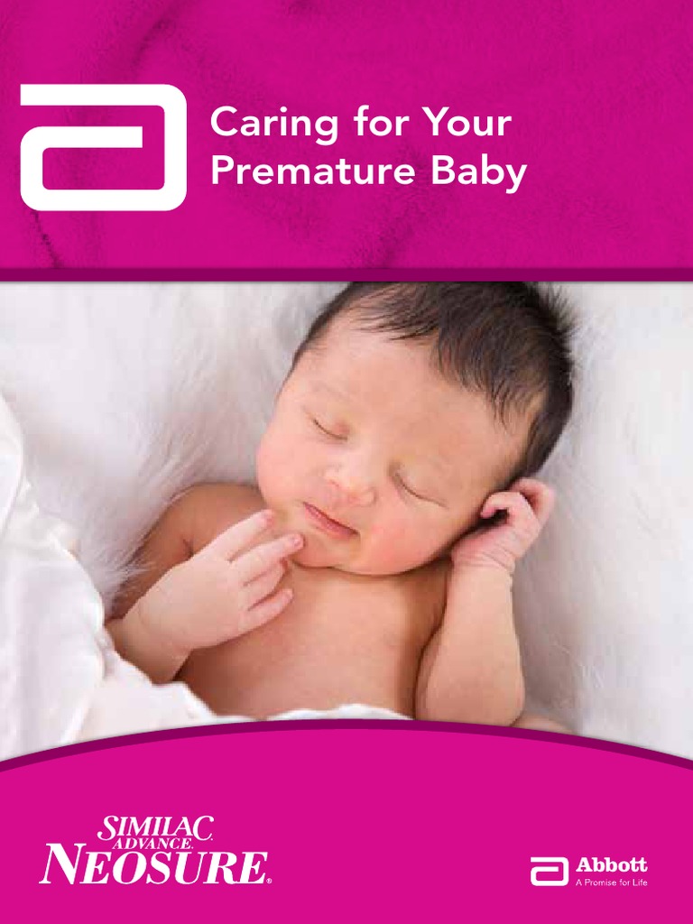 SIMILAC Caring For Your Premature Baby (Booklet) | PDF | Breastfeeding ...