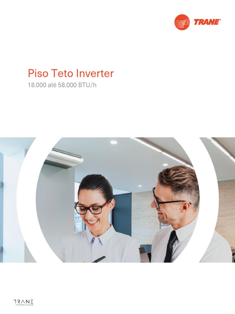 Catalago Piso Teto Inverter Trane | Download grátis PDF | Ar condicionado | Natureza
