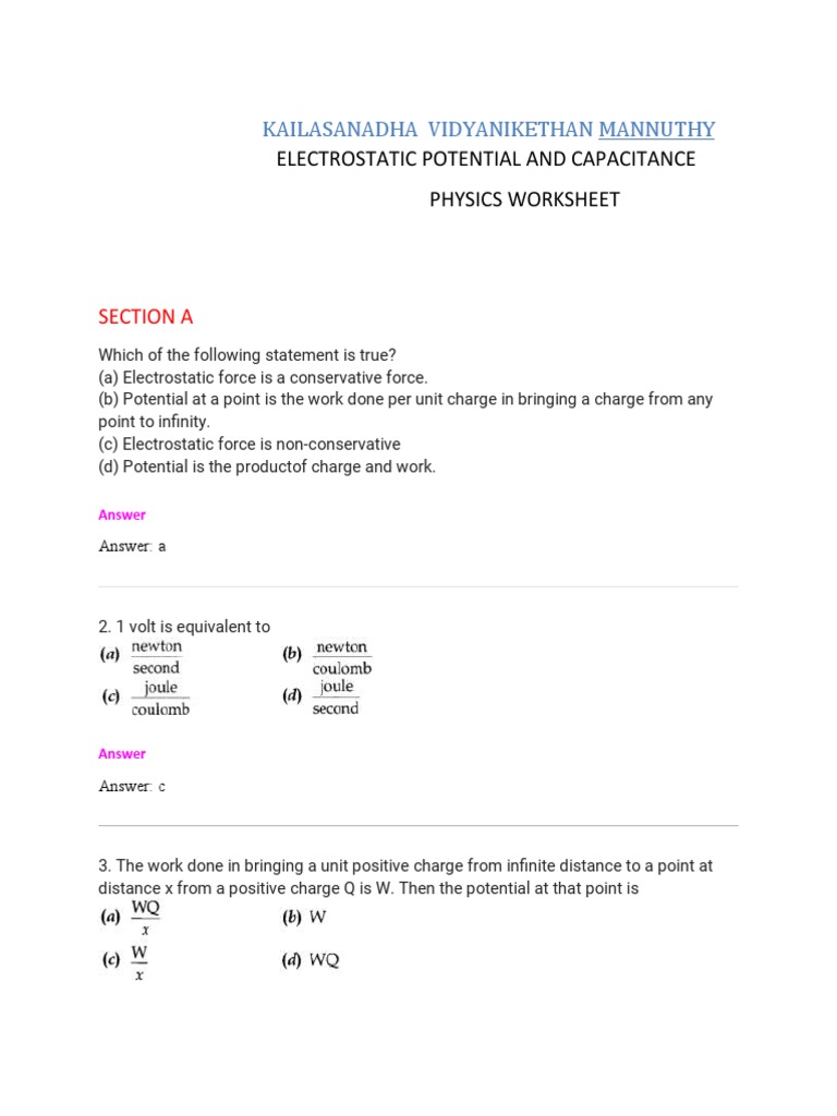 Physics Chapter 2 Document | PDF