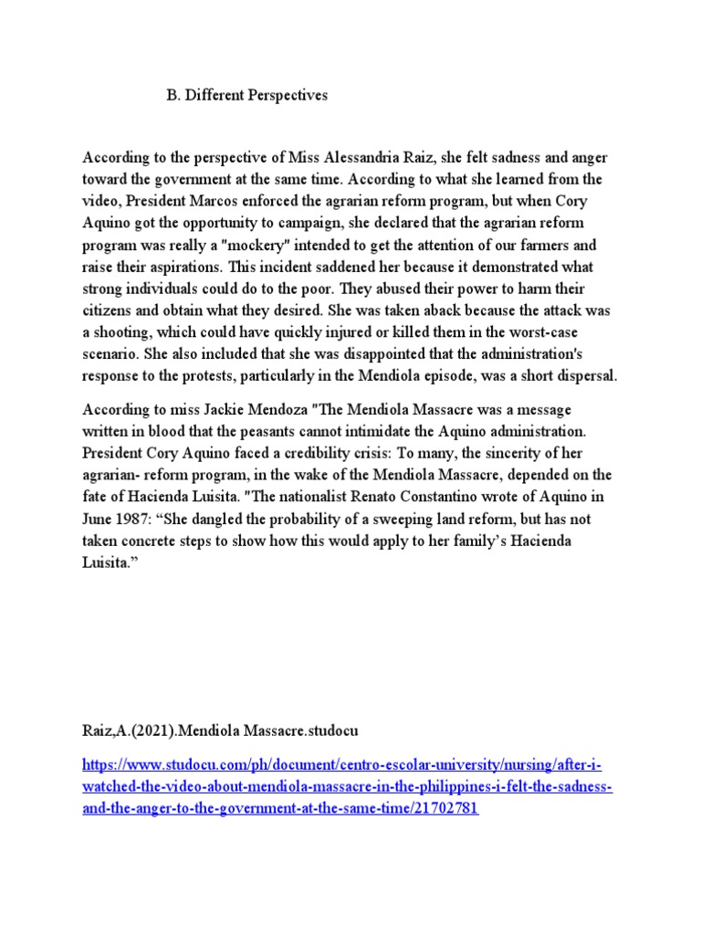 Different Perspectives | PDF | Politics | Social Science