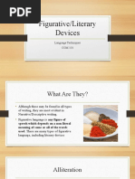 Figurative Language in Hatchet Cheat Sheet | PDF | Irony