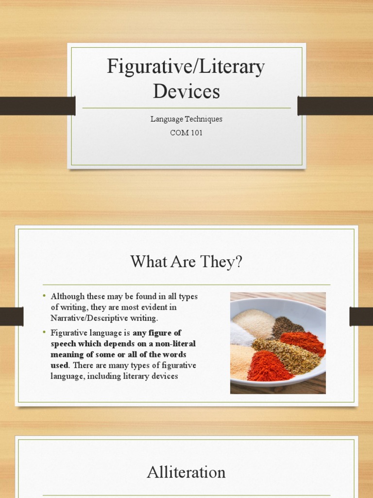 Language Techniques - Figurative Devices | PDF